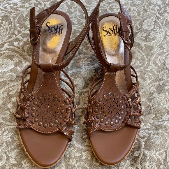 Sofft | Shoes | New Sofft Wedge Sandals | Poshmark